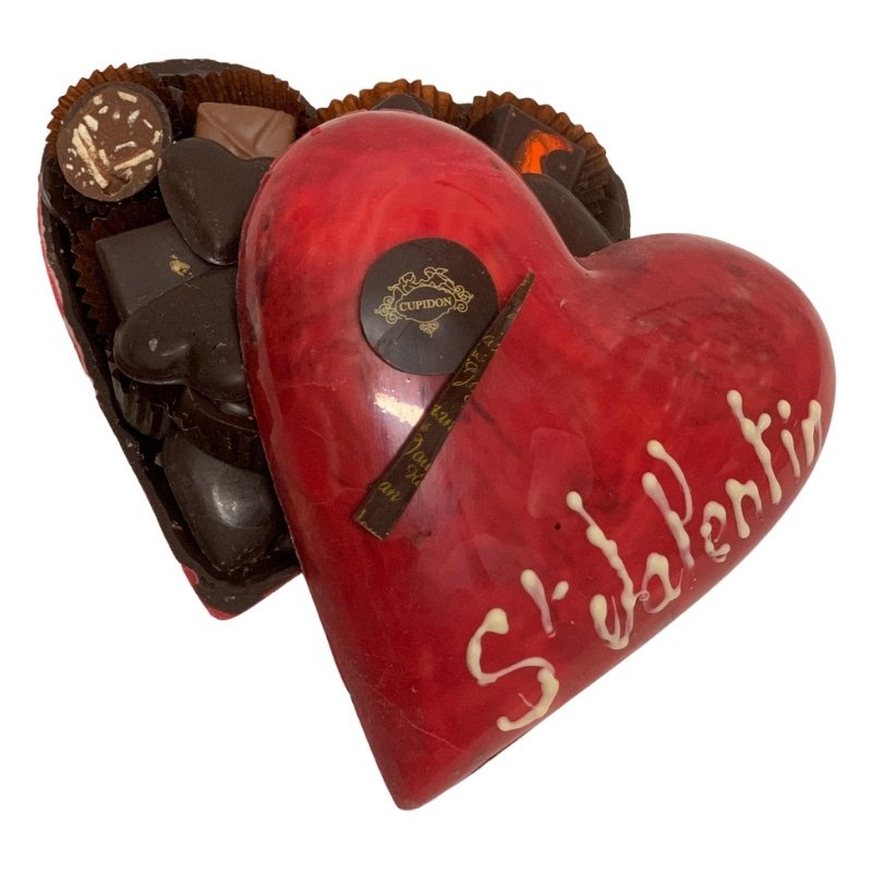 Cœur rouge grand modèle - Chocolaterie Jourdan
